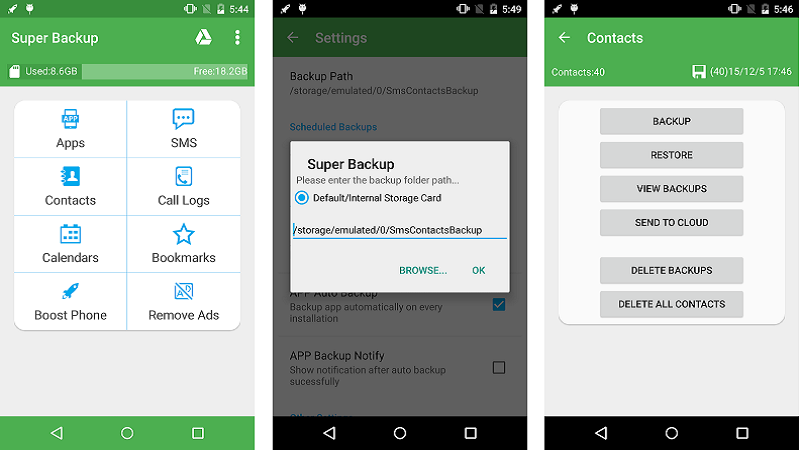 يك راه ساده براي بكاپ گرفتن از اطلاعات گوشي | افشین نجفی